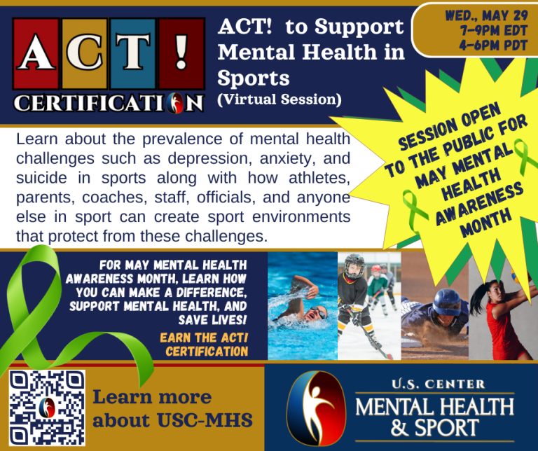 OPEN TO PUBLIC: ACT! Certification for MH Awareness Month: Wed.5/29-7PM ...